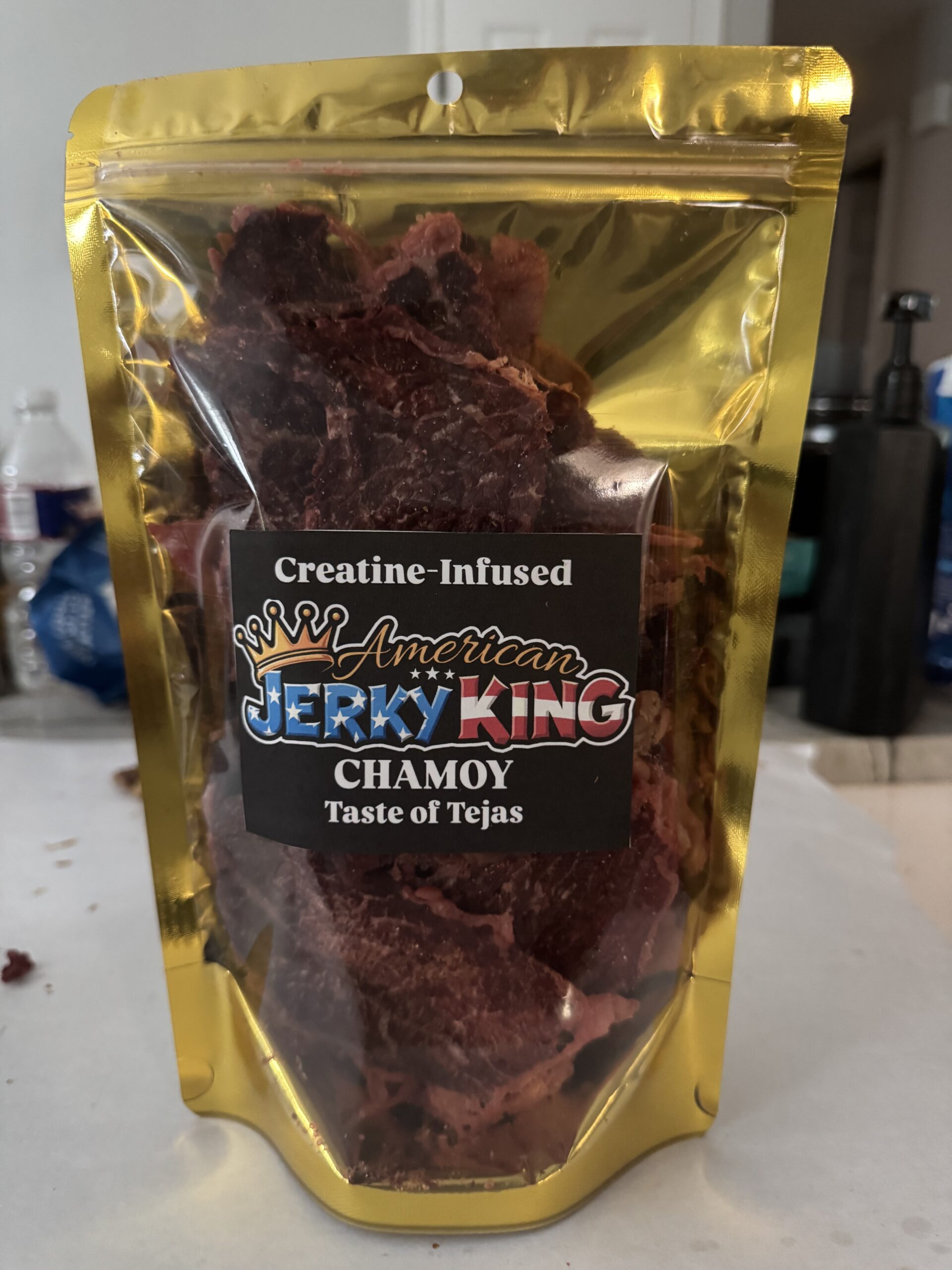 Taste of Tejas Creatine Infused Beef Jerky 8oz. – American Jerky King
